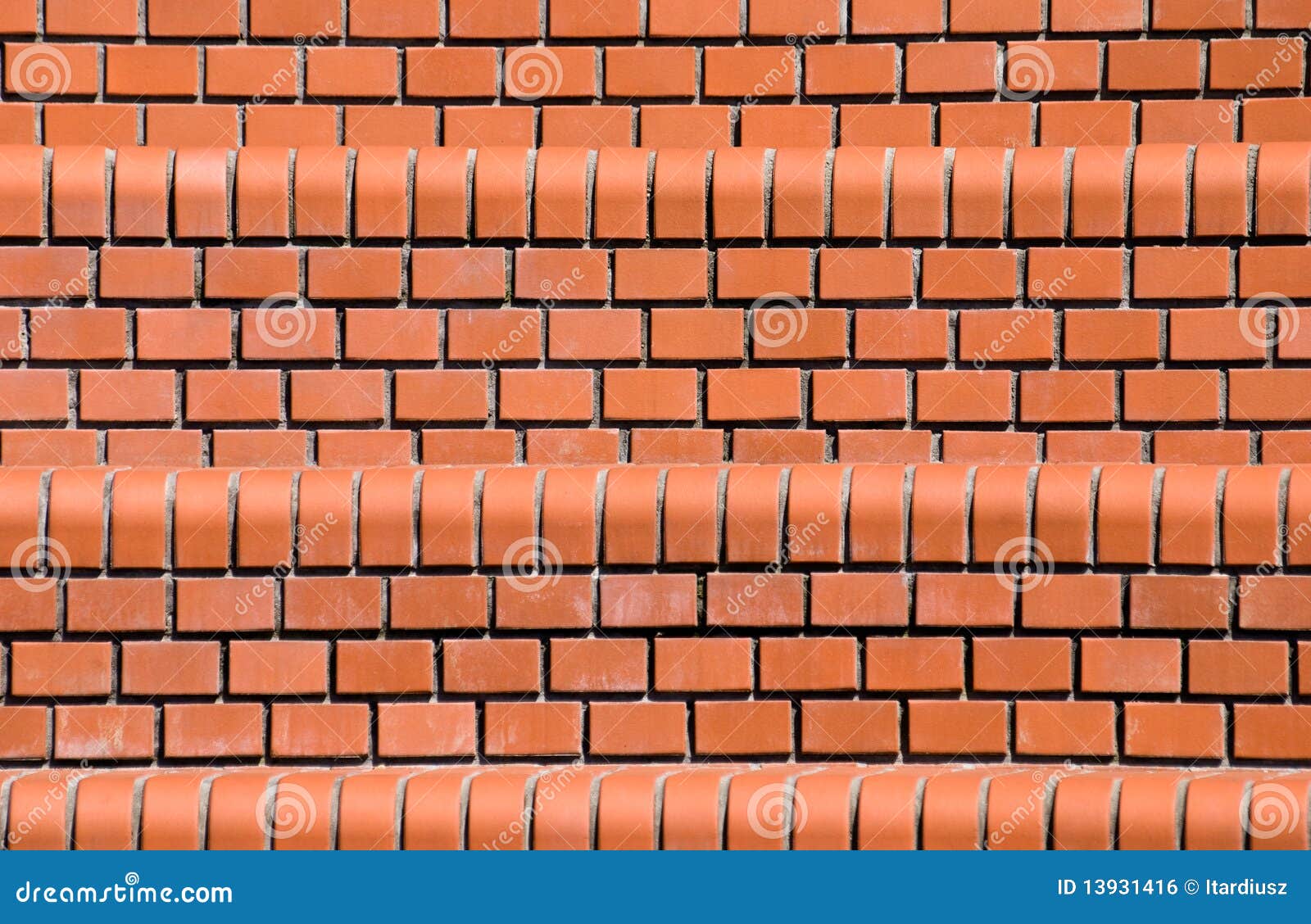 Modern brick wall stock photo. Image of foxy, coating - 13931416