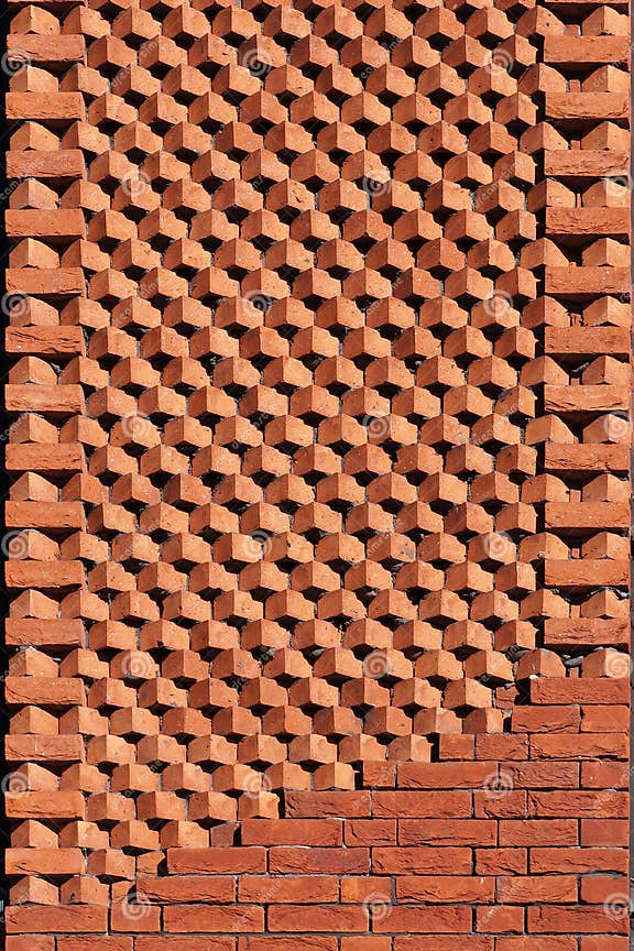 Modern brick wall pattern stock photo. Image of texture - 165395054
