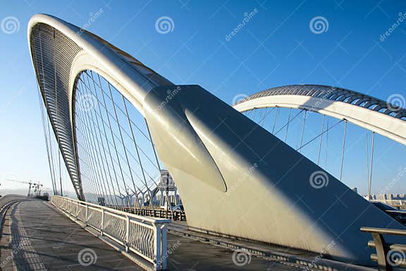 Modern bridge stock photo. Image of bridge, reinforced - 28424878