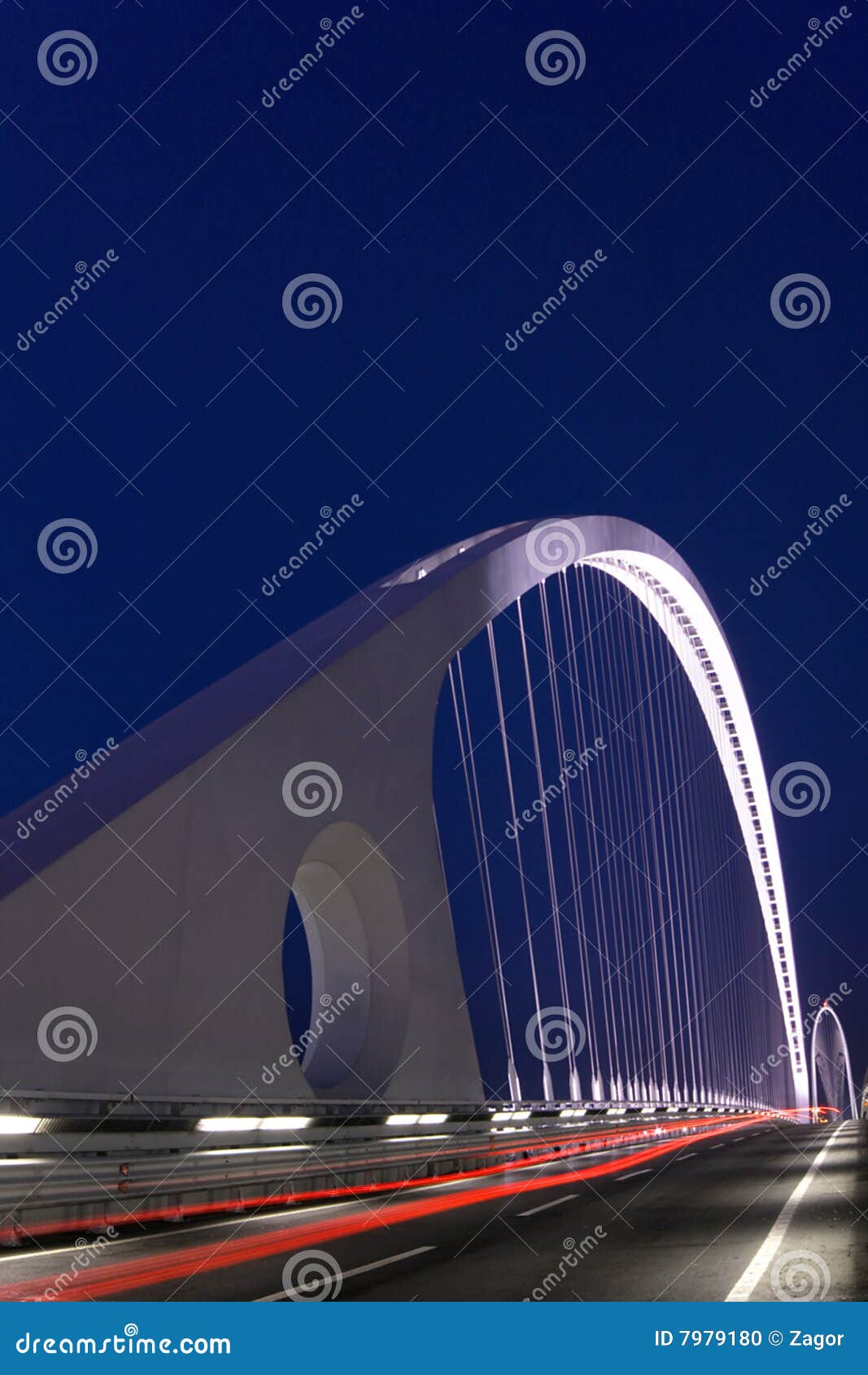 Modern bridge stock photo. Image of sciences, color, futuristic - 7979180