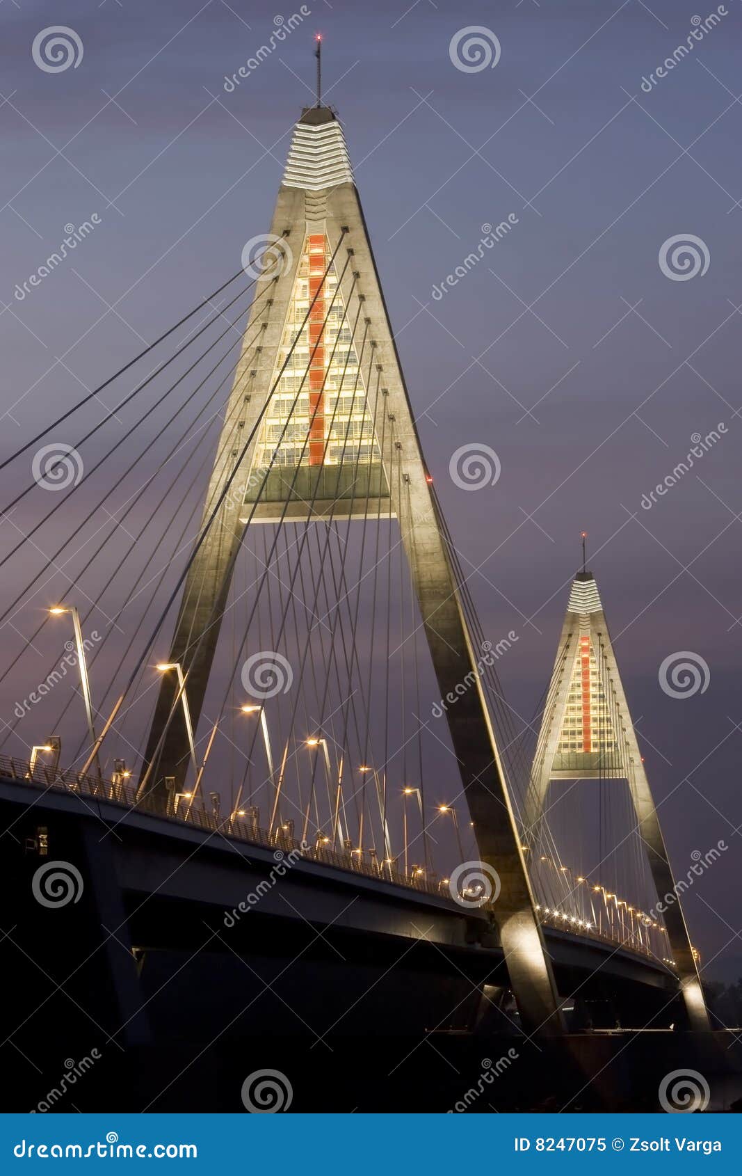 Modern bridge stock image. Image of bridge, street, lifestyle - 8247075