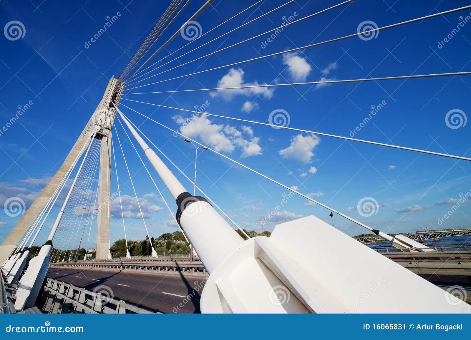 Modern Bridge Abstract Architecture Stock Image - Image of pattern ...