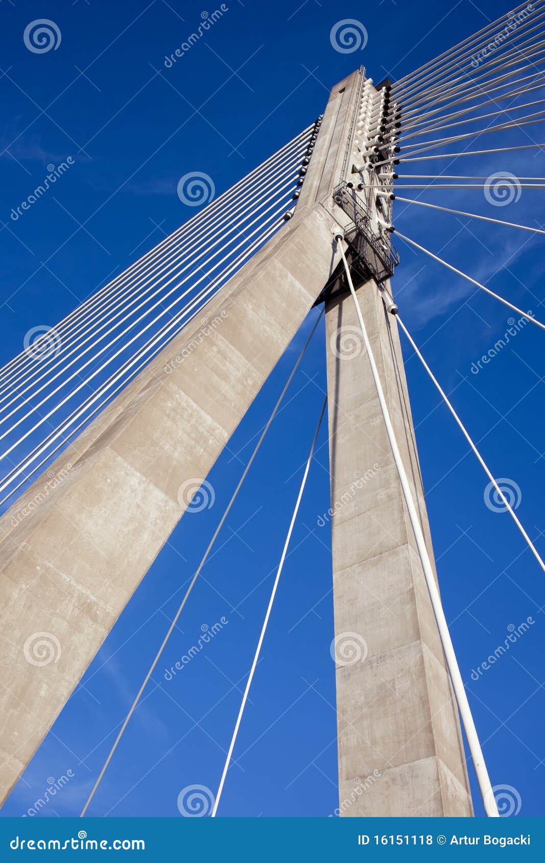 Modern Bridge Abstract Architecture Stock Photo - Image of line ...