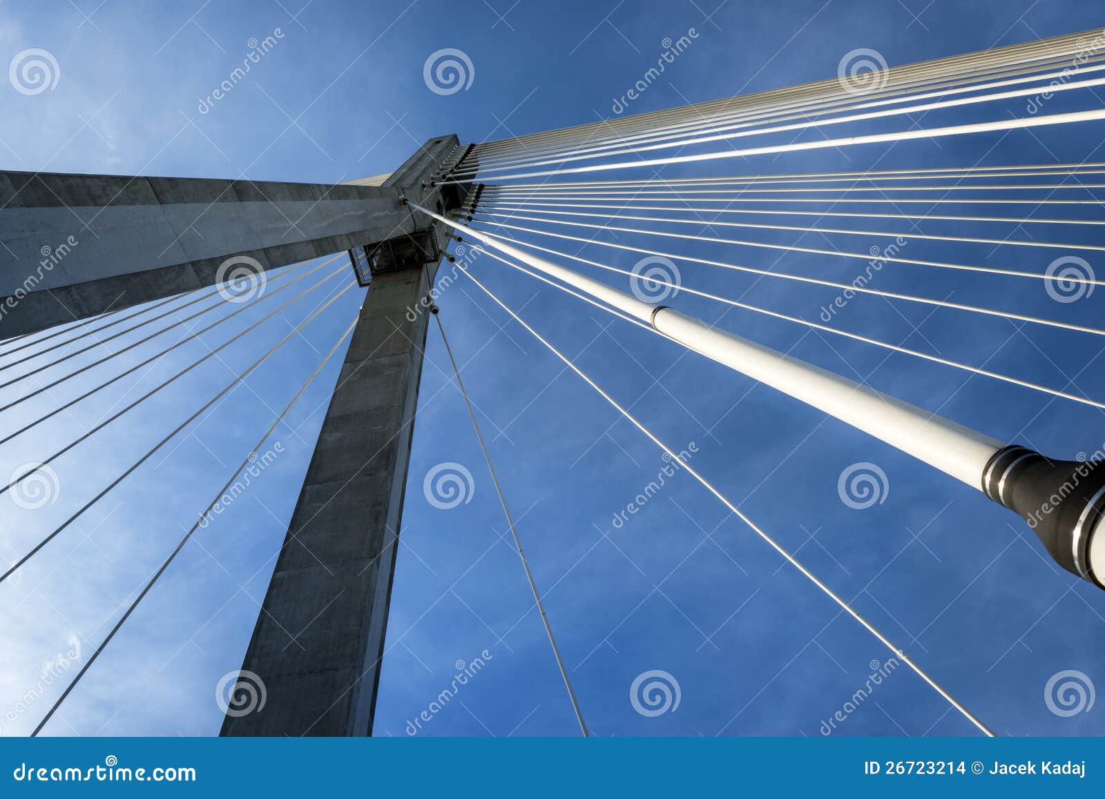 Modern Bridge Abstract Architecture Stock Photo - Image of polish ...