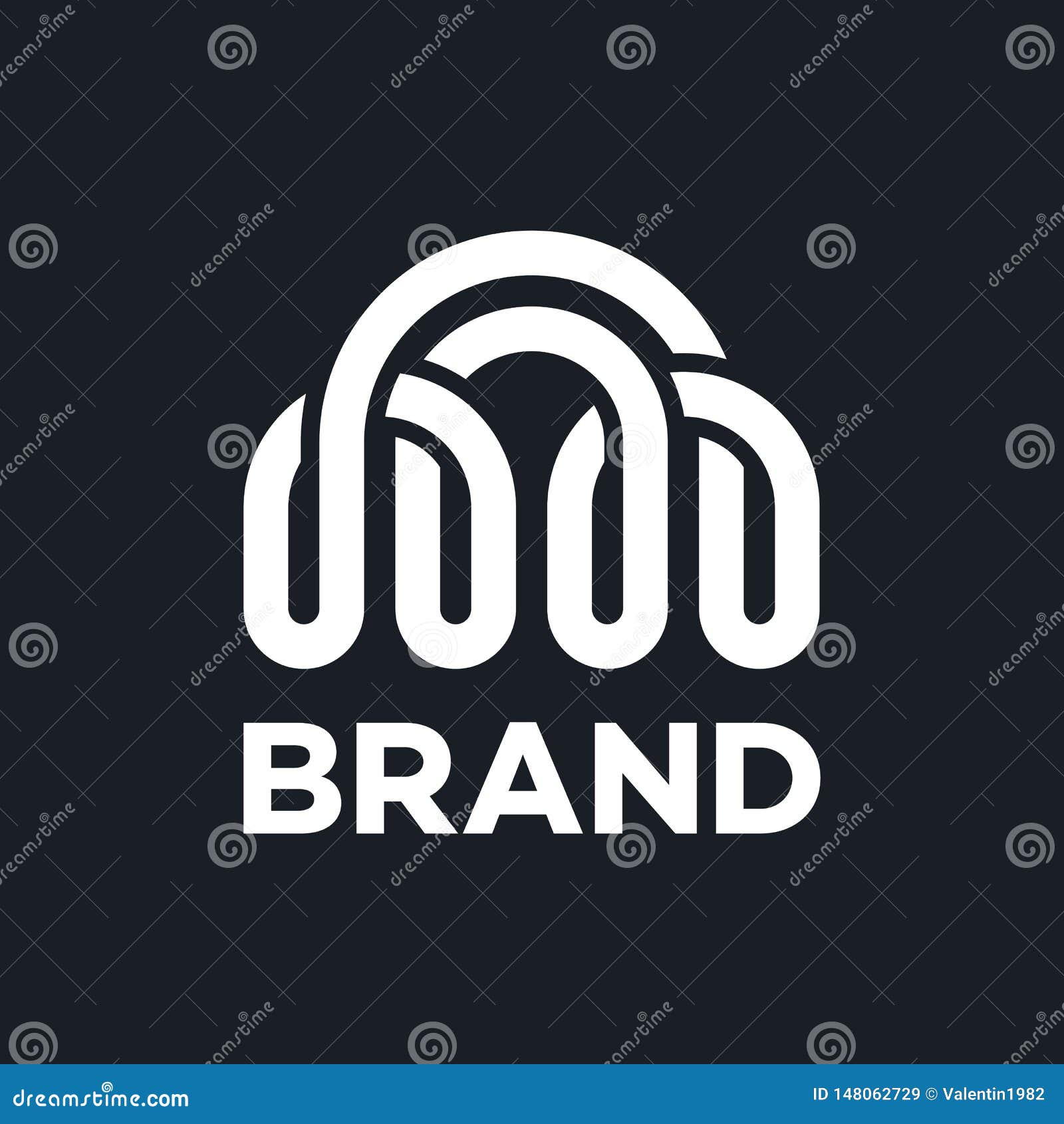 Modern Bridge and Communication Logo Stock Vector - Illustration of ...