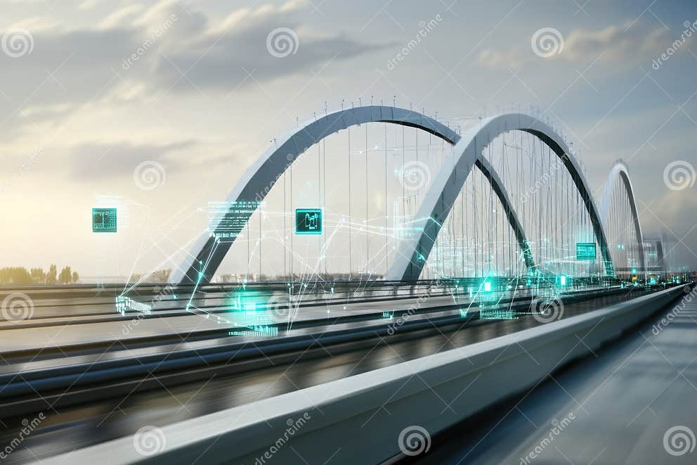 Modern Bridge Design Integrates Technology for Enhanced Functionality ...