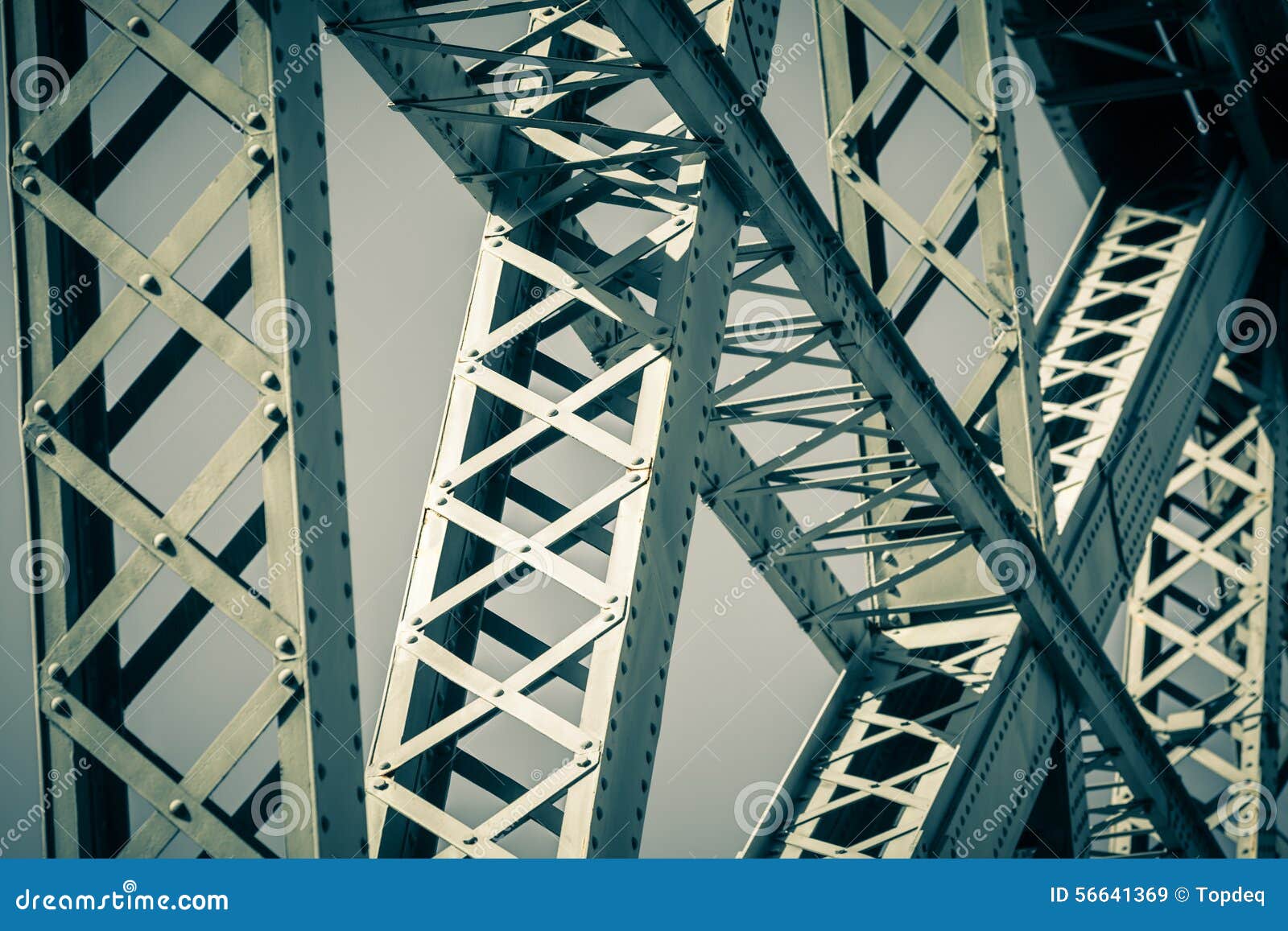 Modern Bridge Frame Closeup Stock Image - Image of bolt, frame: 56641369