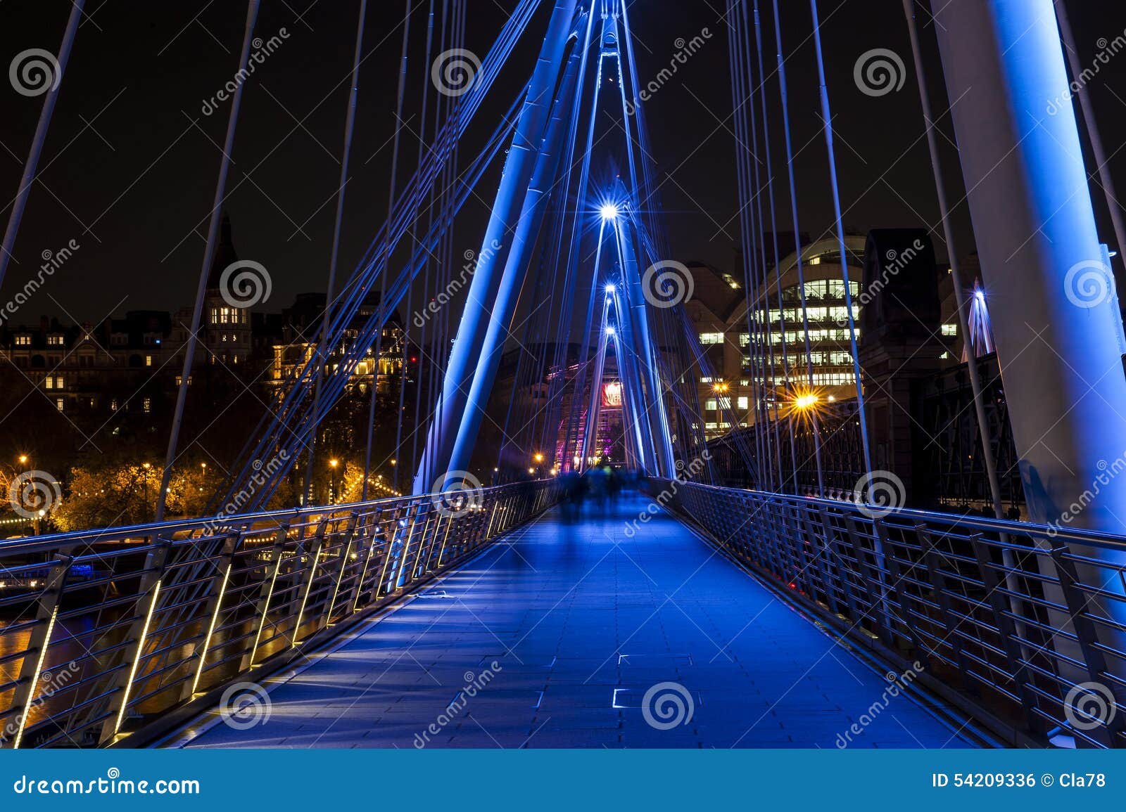 Modern Bridge editorial photo. Image of scene, vacation - 54209336