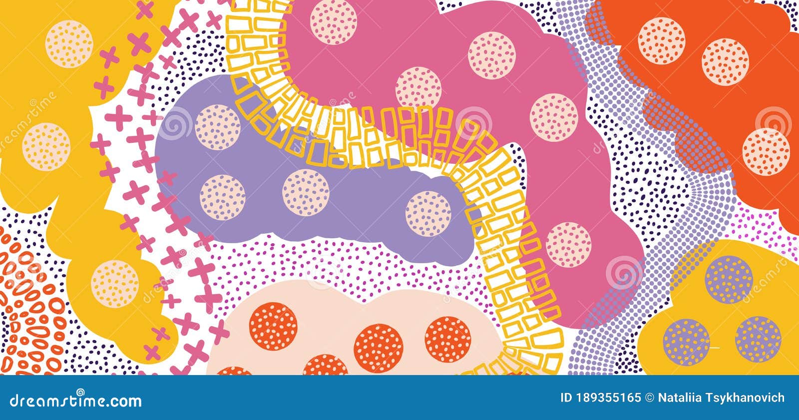 Bright Abstract Pattern, Modern Illustration for Print, Screen Saver ...