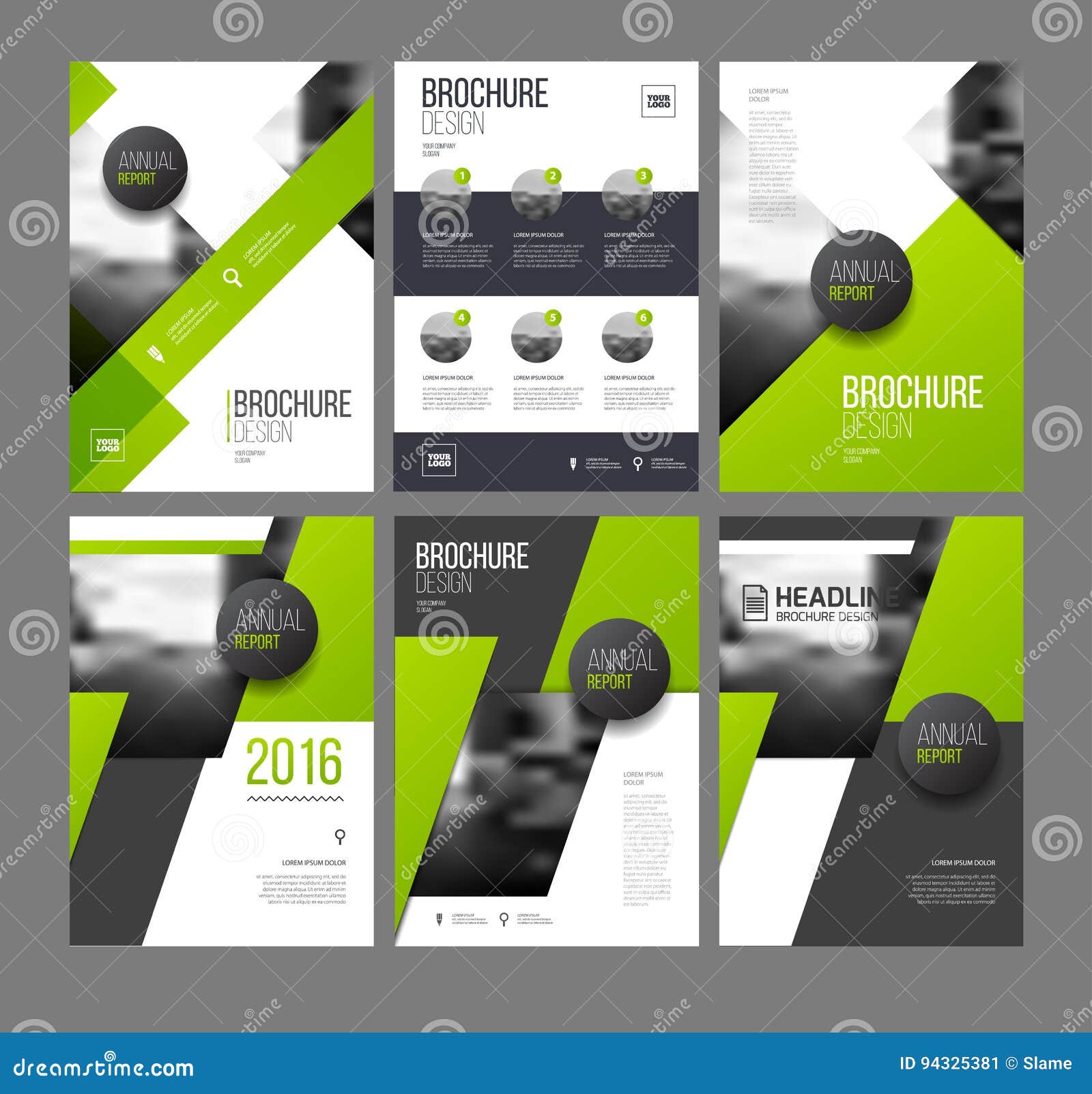 Modern Brochure Design Template Stock Vector - Illustration of branding ...