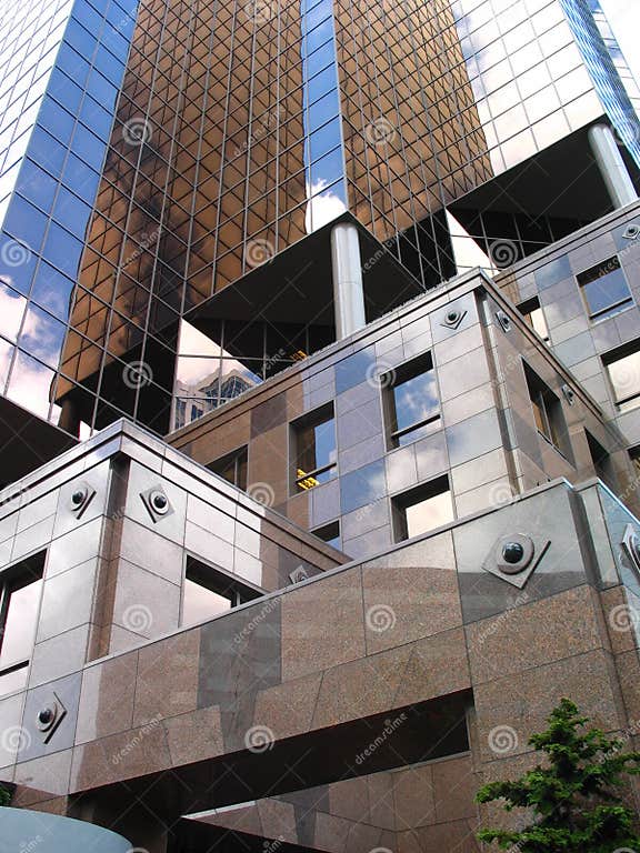 Modern Brown Building stock image. Image of stable, state - 212435