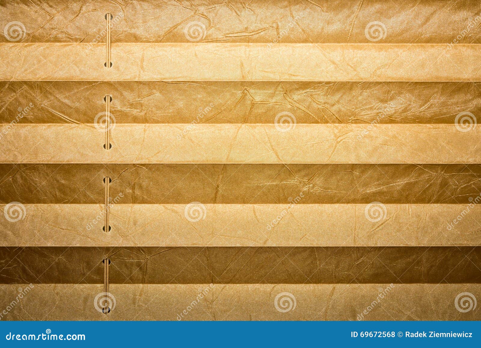 Modern and Brown Pleated Blinds, Texture with Shadows Stock Photo ...