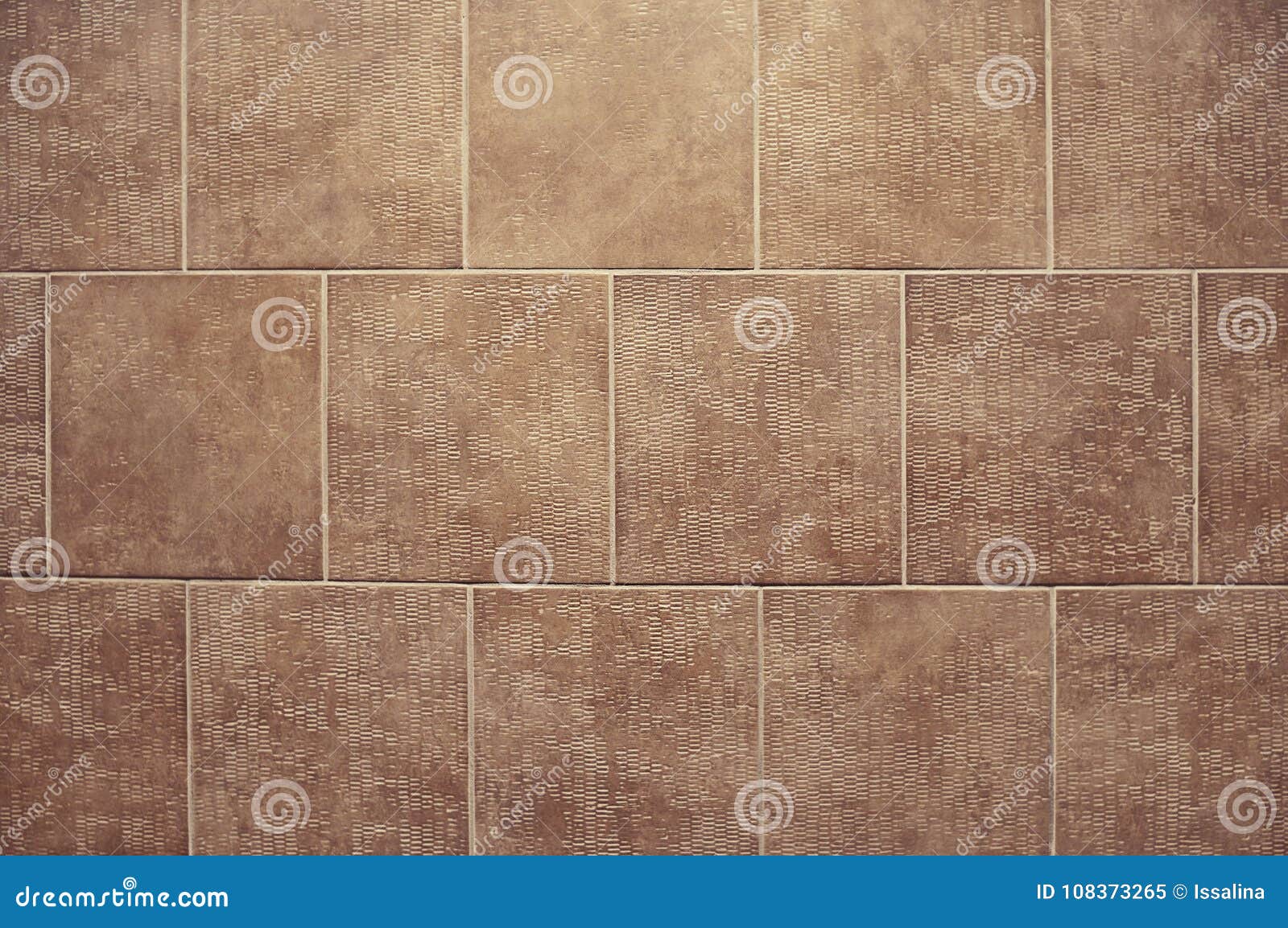 Modern Brown Tile Wall Background Texture Stock Image - Image of ...