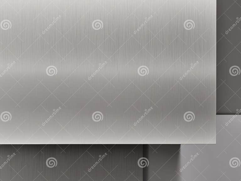 Modern Brushed Surface with Fine Grooves and Texture Stock Image ...