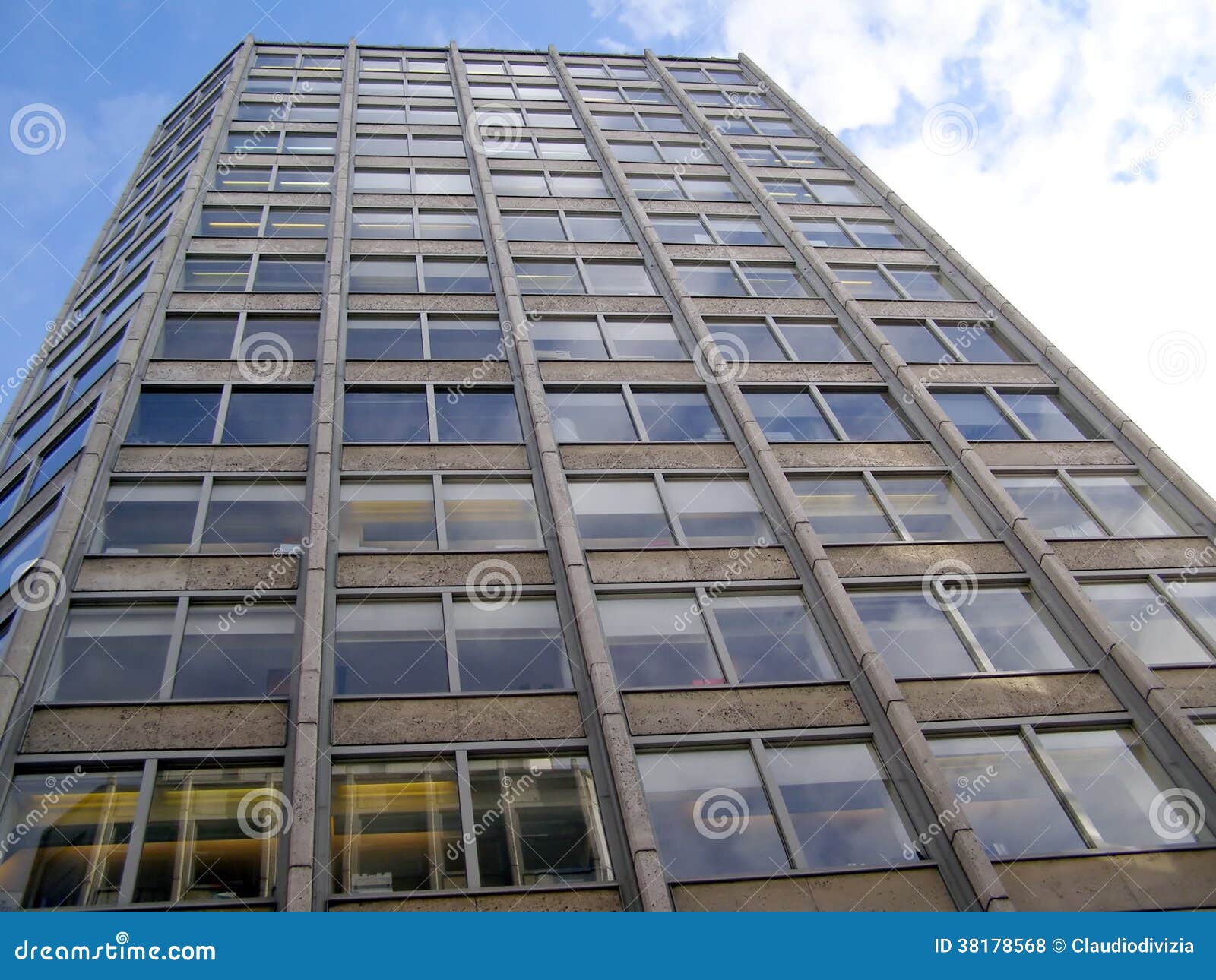 Modern Brutalist Architecture London Stock Photo - Image of ...