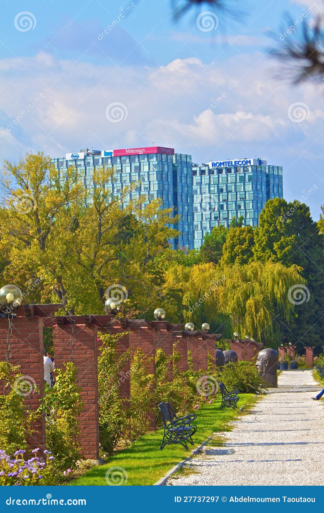 Modern Bucharest editorial photography. Image of development - 27737297