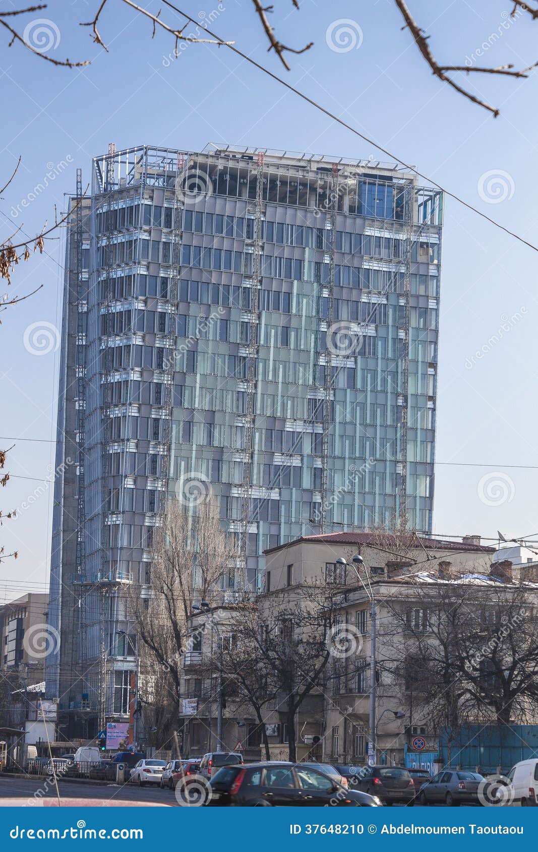 Modern Bucharest editorial image. Image of bank, agglomeration - 37648210