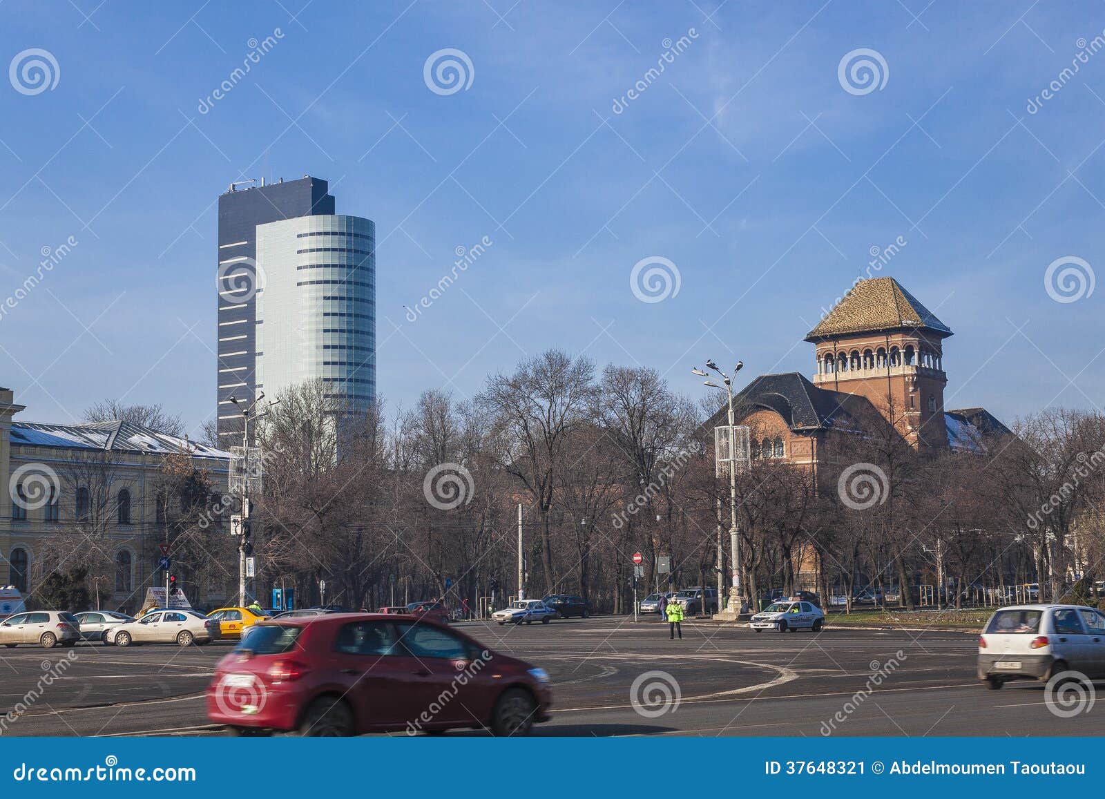 Modern Bucharest editorial photo. Image of buss, black - 37648321