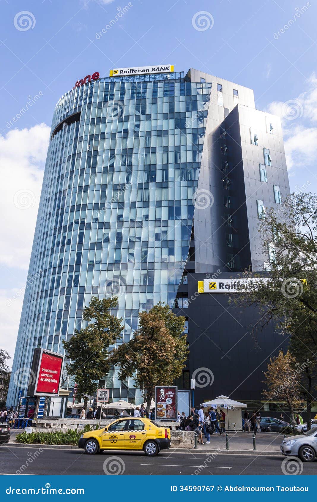 Modern Bucharest editorial photography. Image of high - 34590767