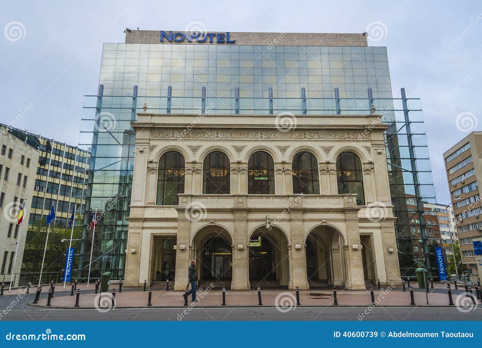 Modern Bucharest editorial stock image. Image of church - 40600739