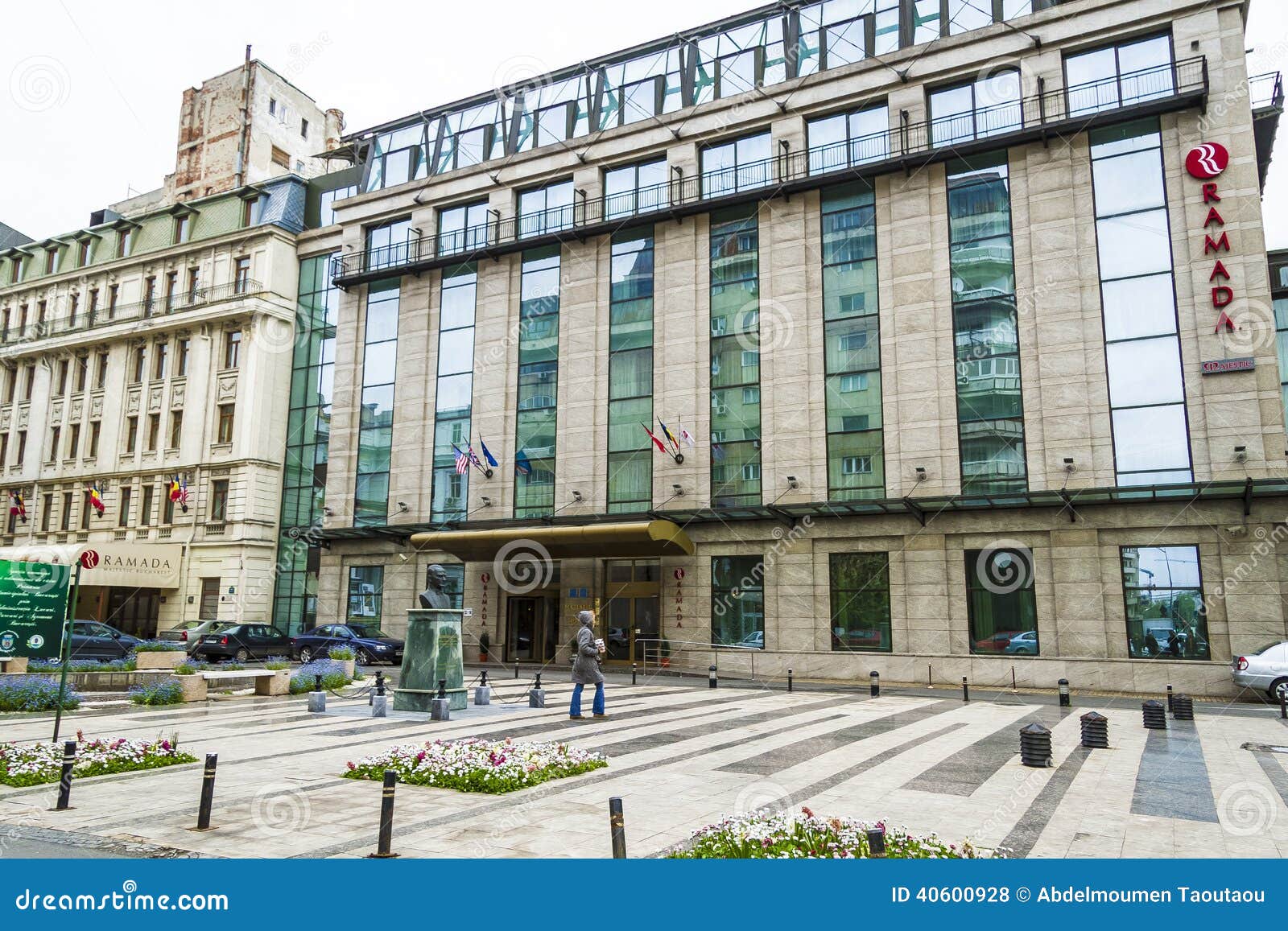 Modern Bucharest editorial stock photo. Image of development - 40600928