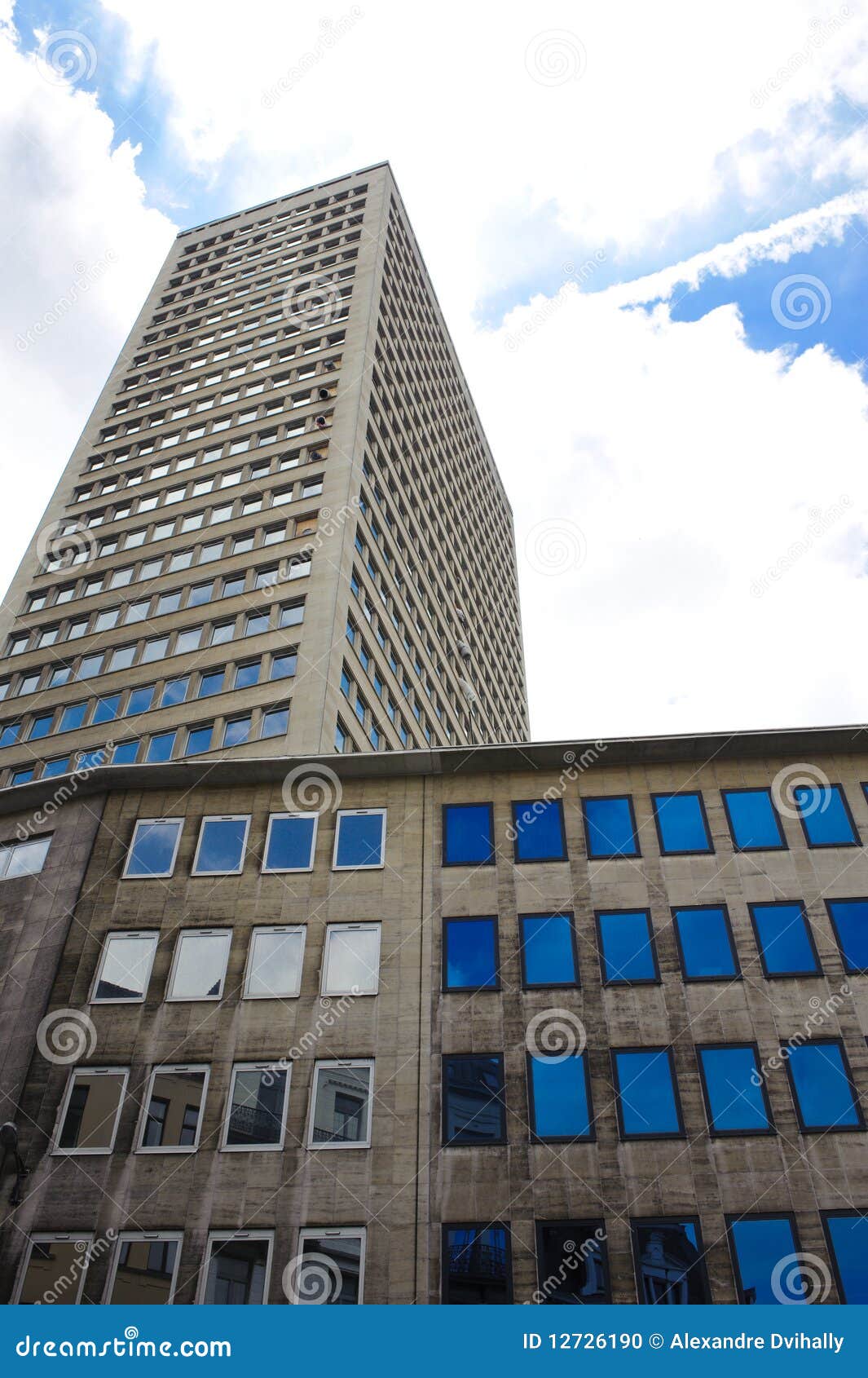 Modern building stock photo. Image of corporation, estate - 12726190