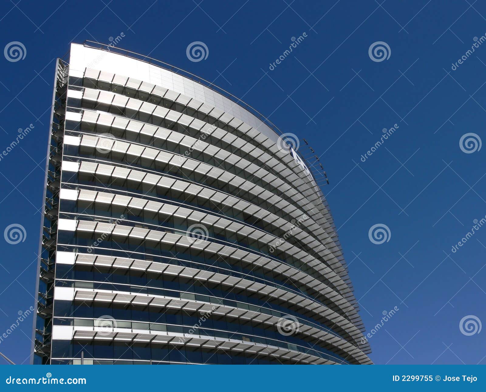 Modern building stock image. Image of silver, design, office - 2299755