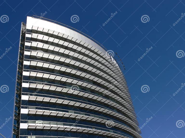 Modern building stock image. Image of silver, design, office - 2299755