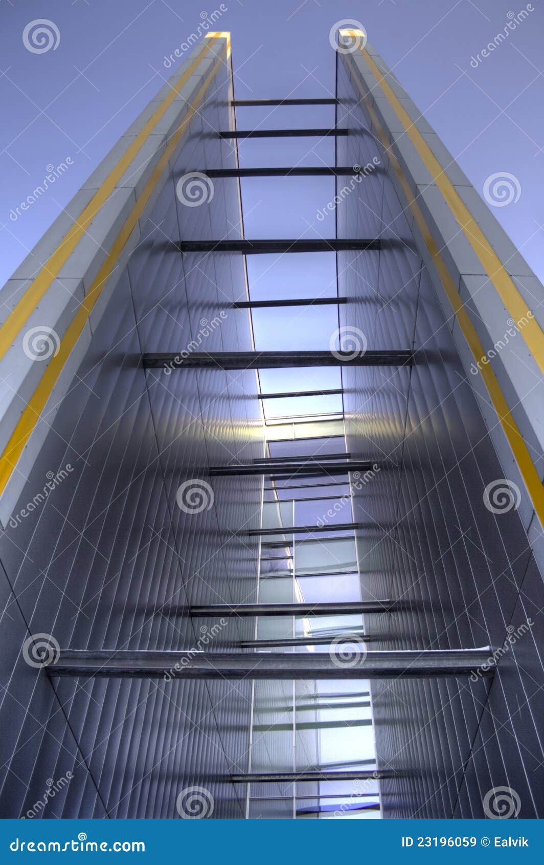 Modern building stock image. Image of bulwark, grey, mirror - 23196059