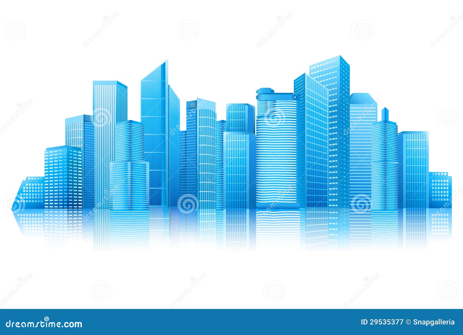 Modern Building stock vector. Illustration of modern - 29535377