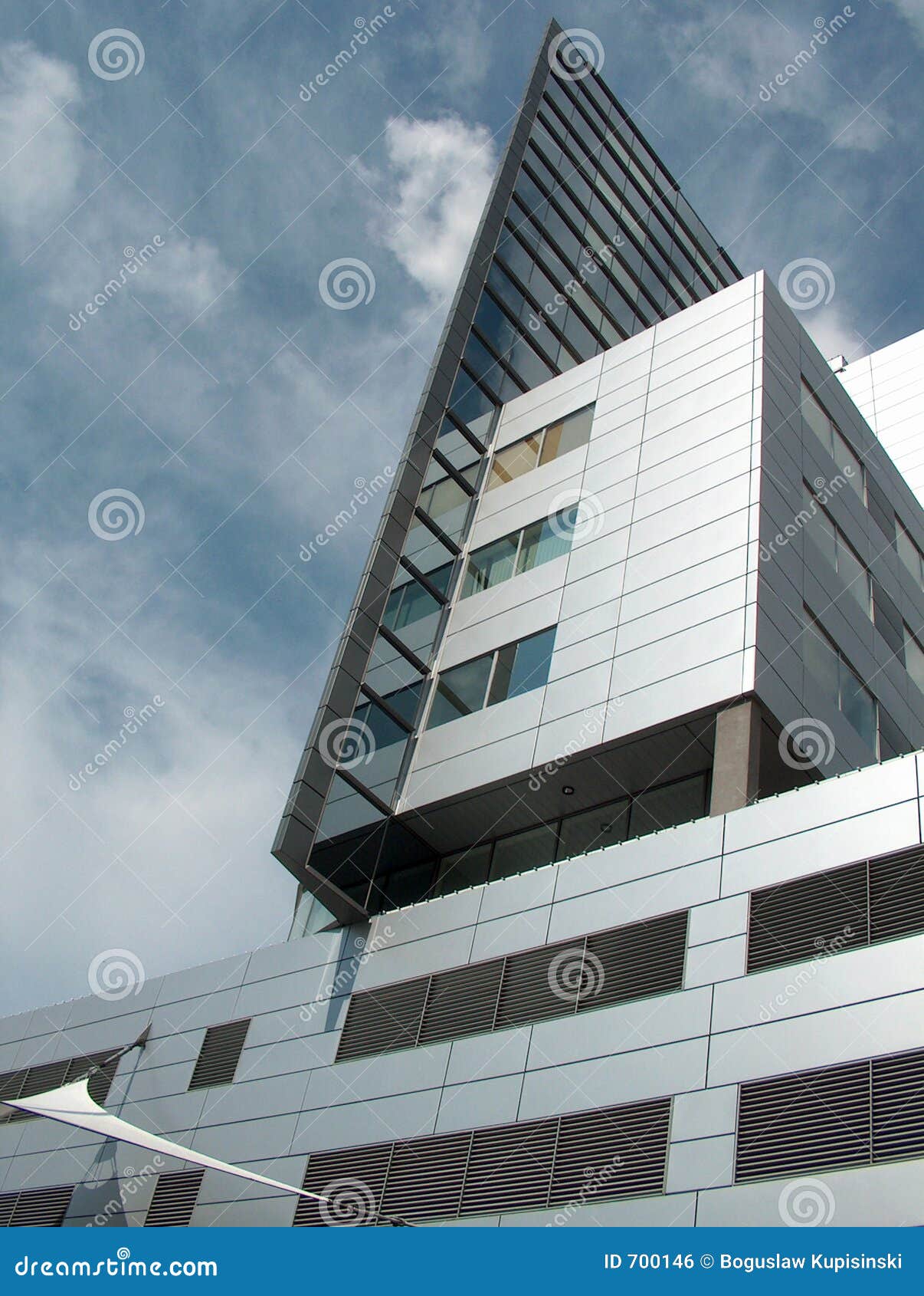 Modern building stock photo. Image of geometric, city, katowice - 700146