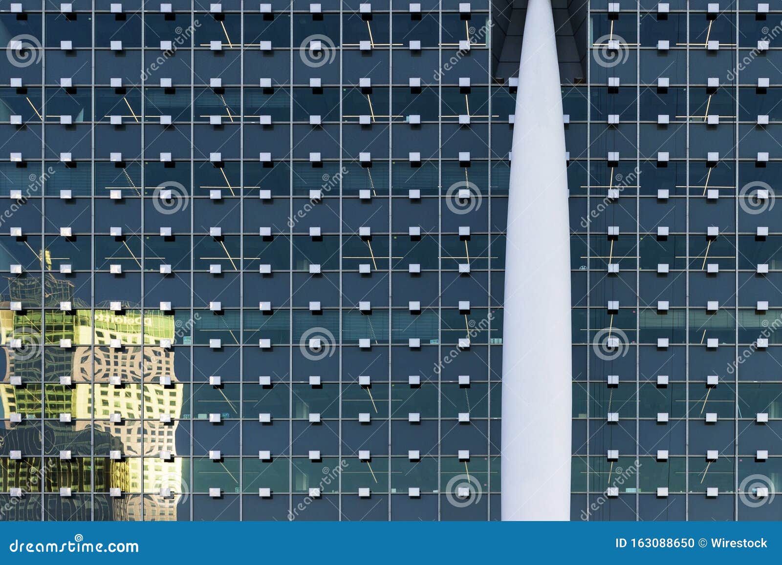 Modern Building with Abstract Architectural Twists Making it Look Like ...