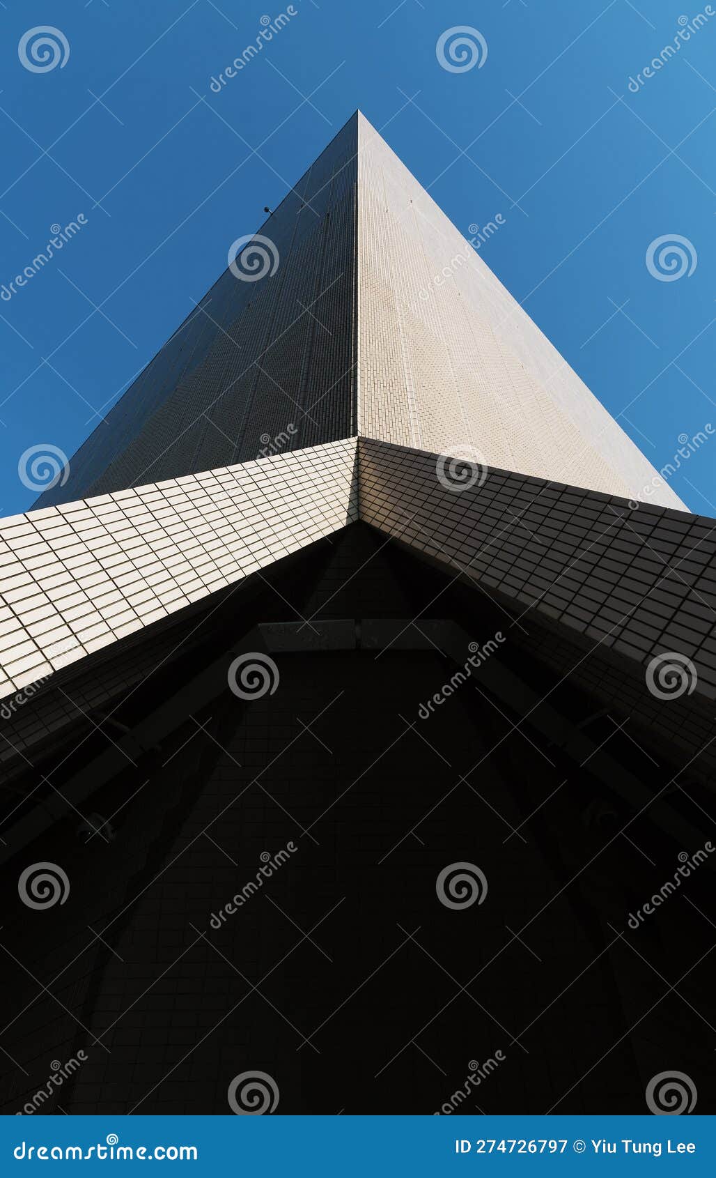Exterior of Modern Architecture. Building Abstract Background Pattern ...