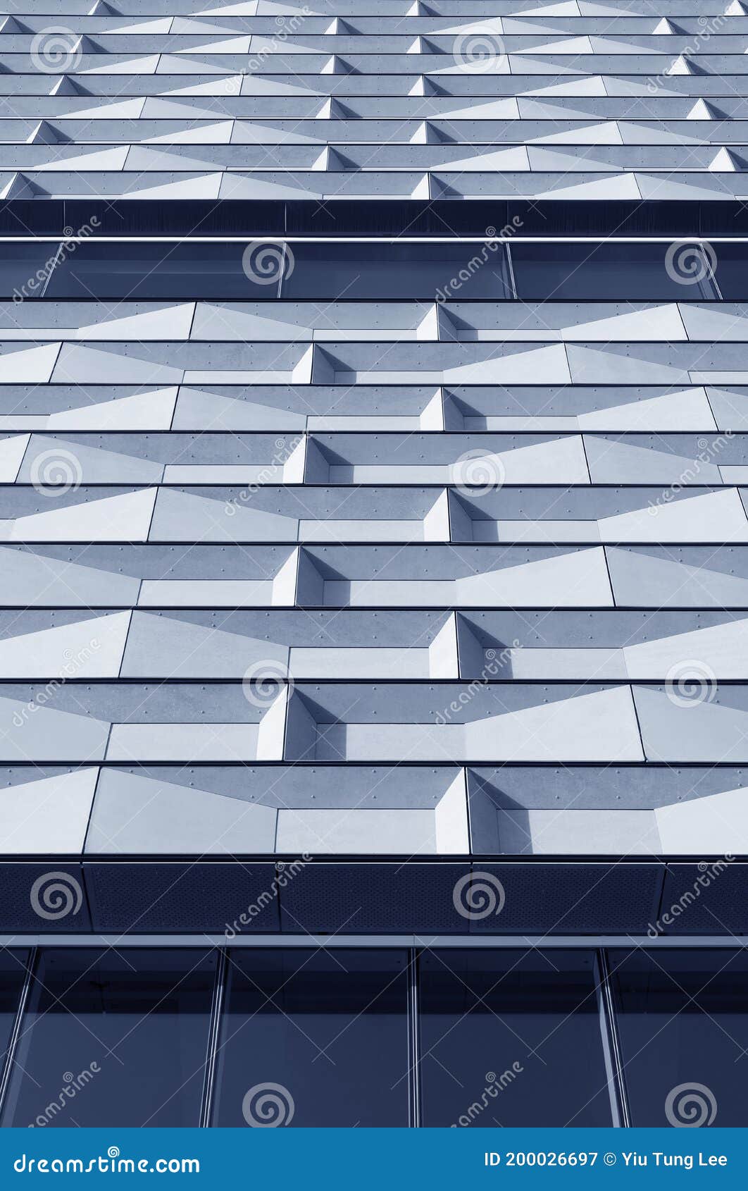 Modern Building Abstract Background Pattern Stock Image - Image of ...