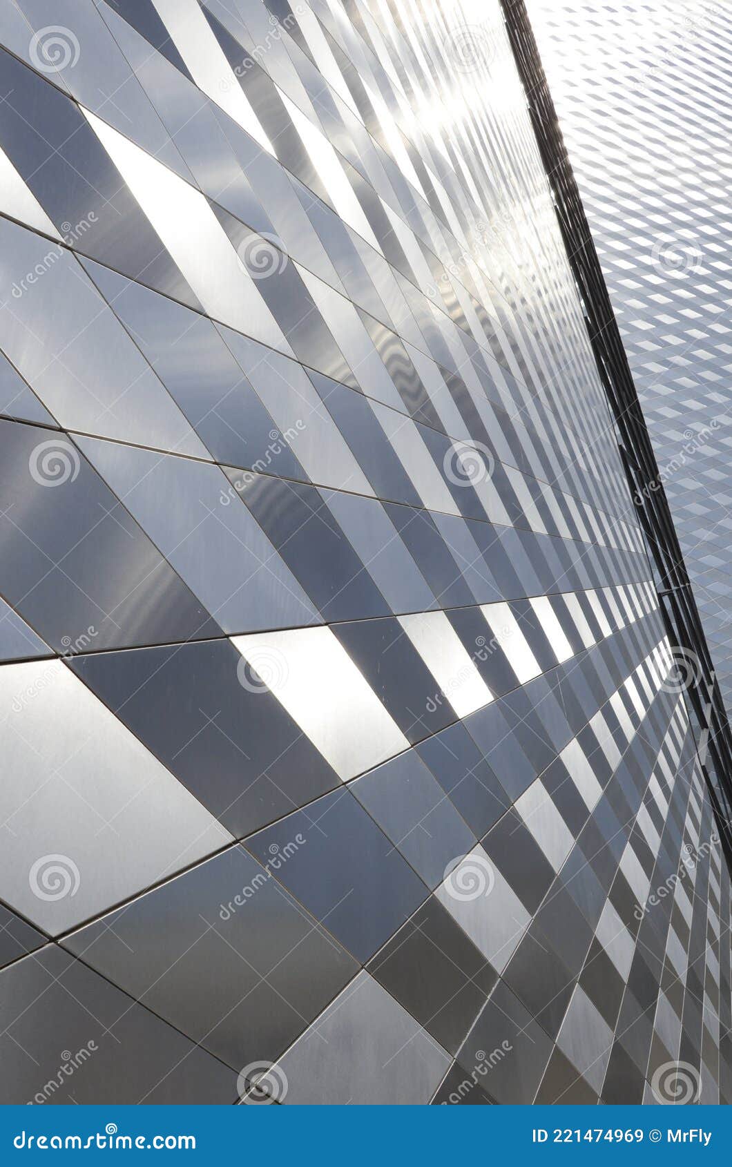 Modern Building, Abstract Clean Architecture Stock Image - Image of ...