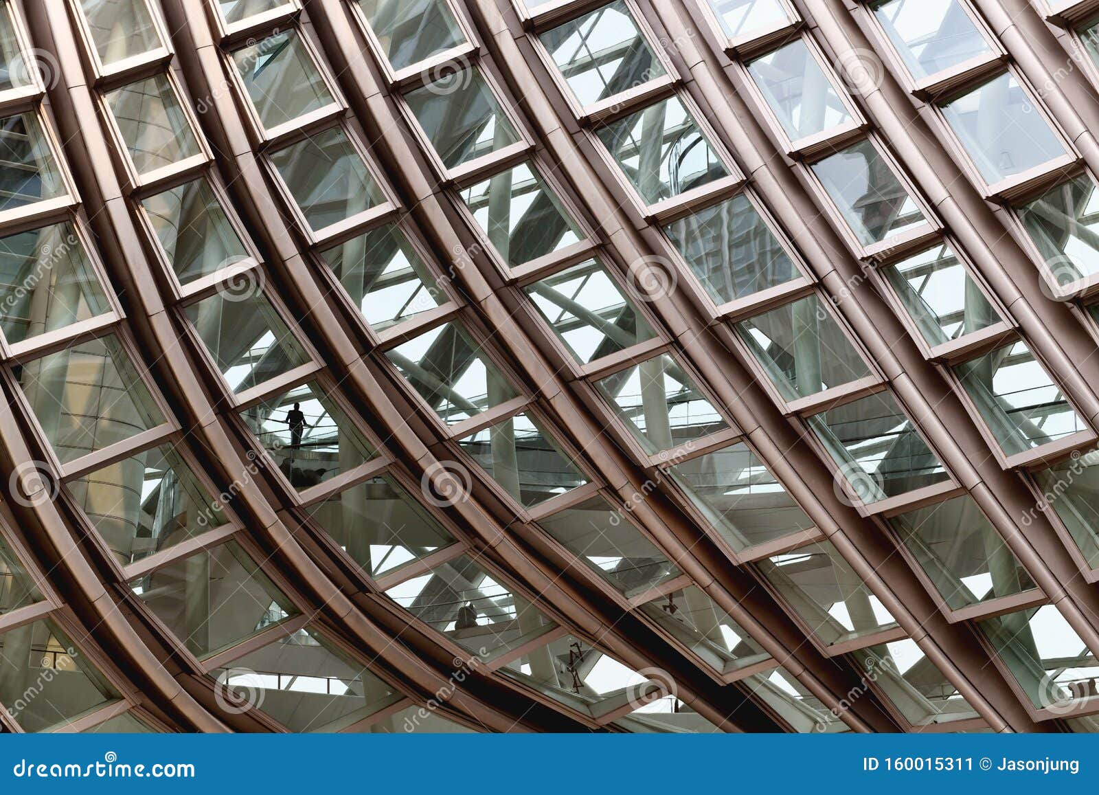 Modern Building Architecture Framework Stock Image - Image of ...