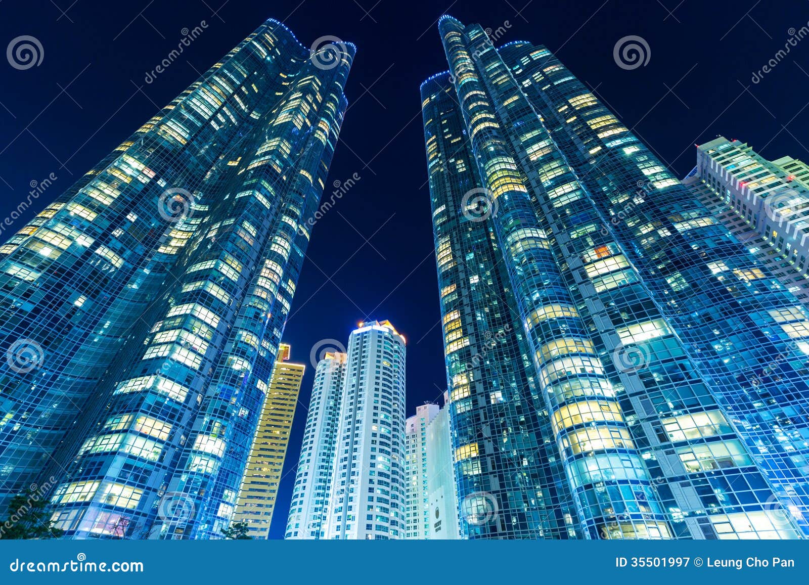 Modern building in Busan stock image. Image of wall, angle - 35501997