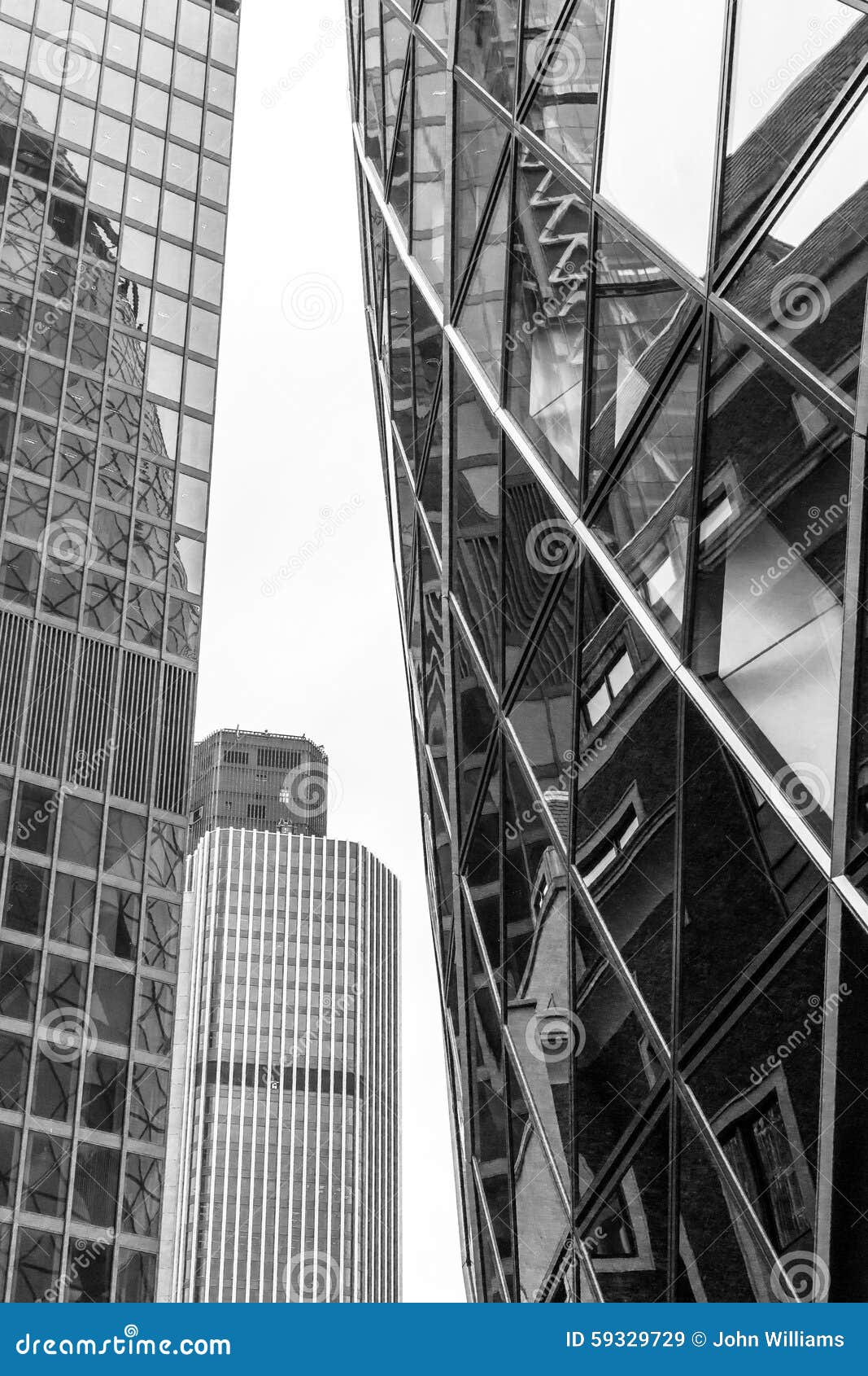 Modern Building Centre Vertical Abstract Design with Details Editorial ...