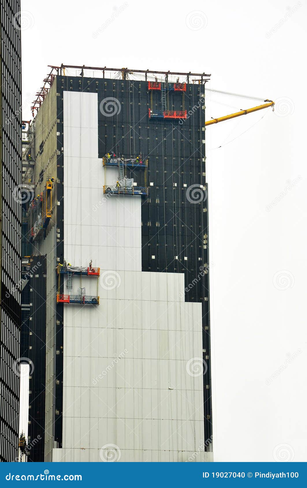 Modern Building Construction Stock Photo - Image of building, kong ...