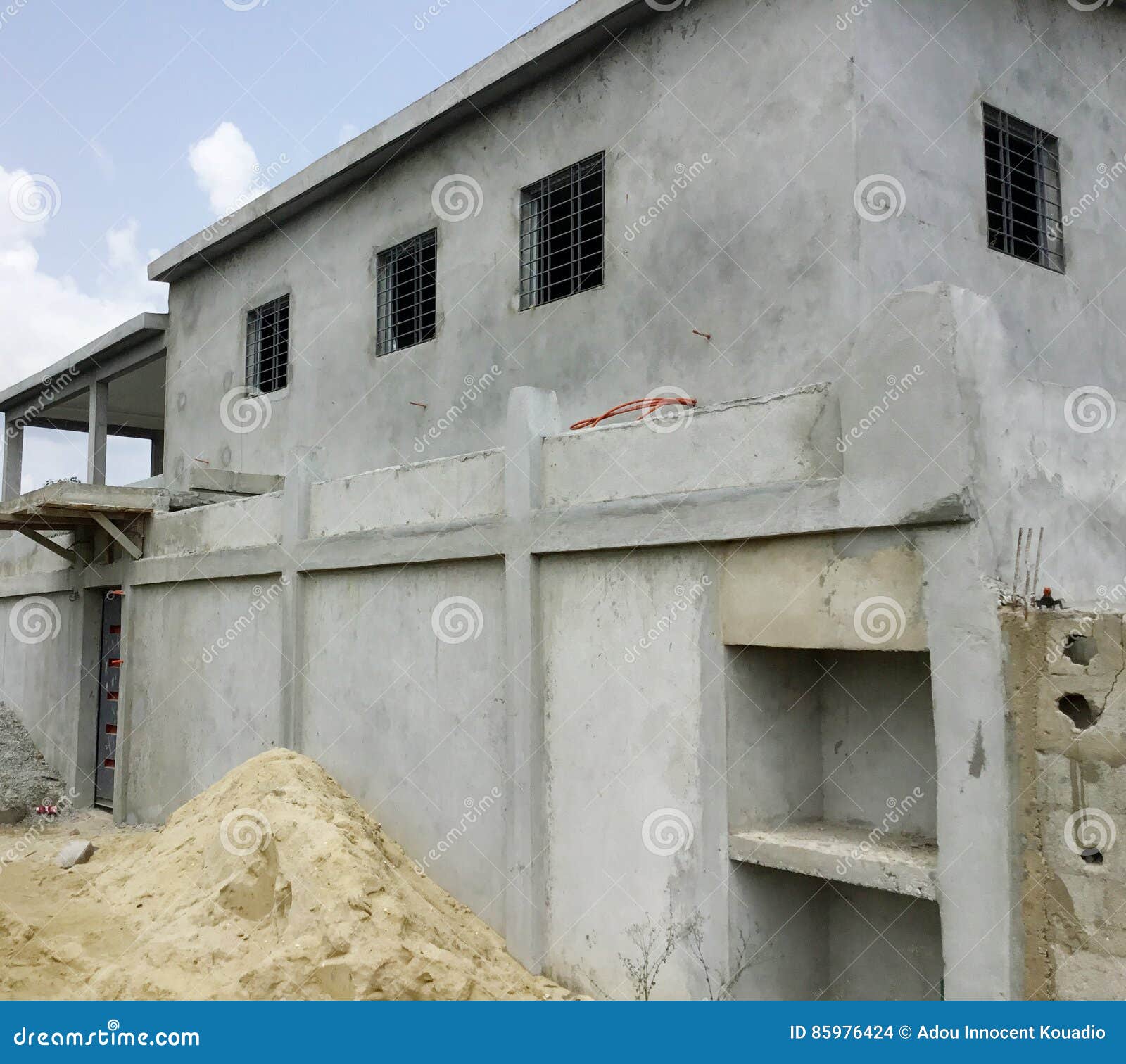Modern Building Construction Stock Photo - Image of building, reference ...