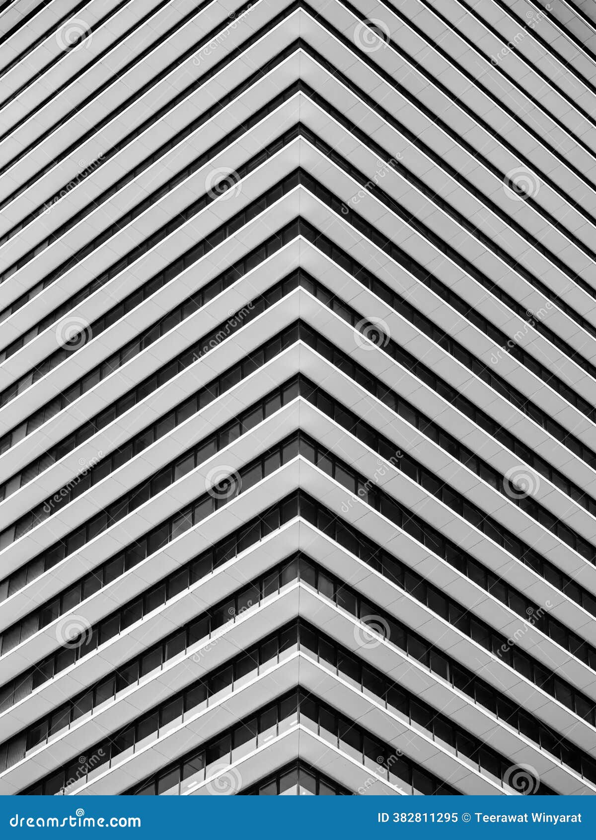 Building Corner. Modern Architecture. Blue Sky On The Background. Stock ...