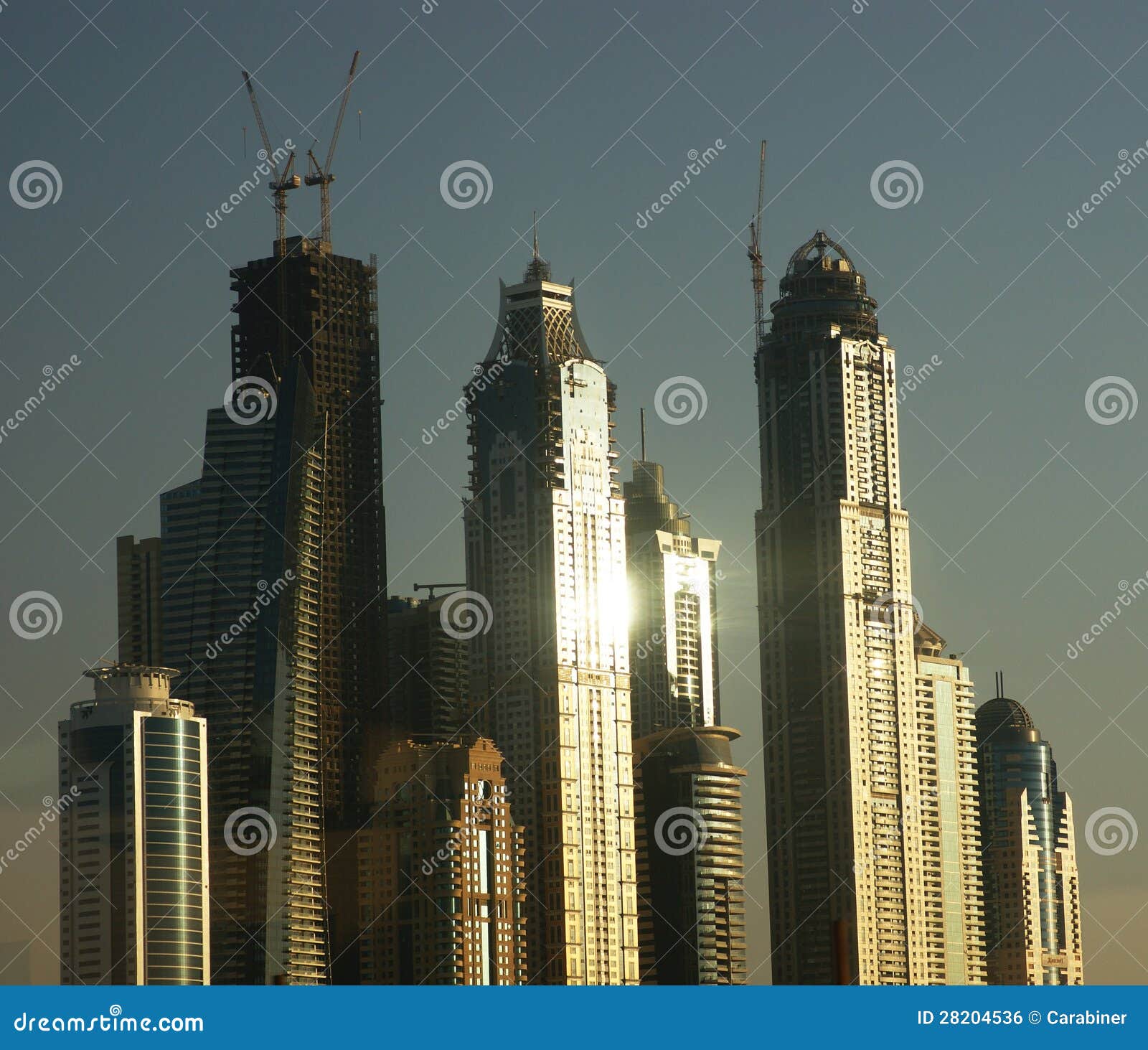 Modern Building, DUBAI, UAE Stock Photo - Image of glass, arabic: 28204536