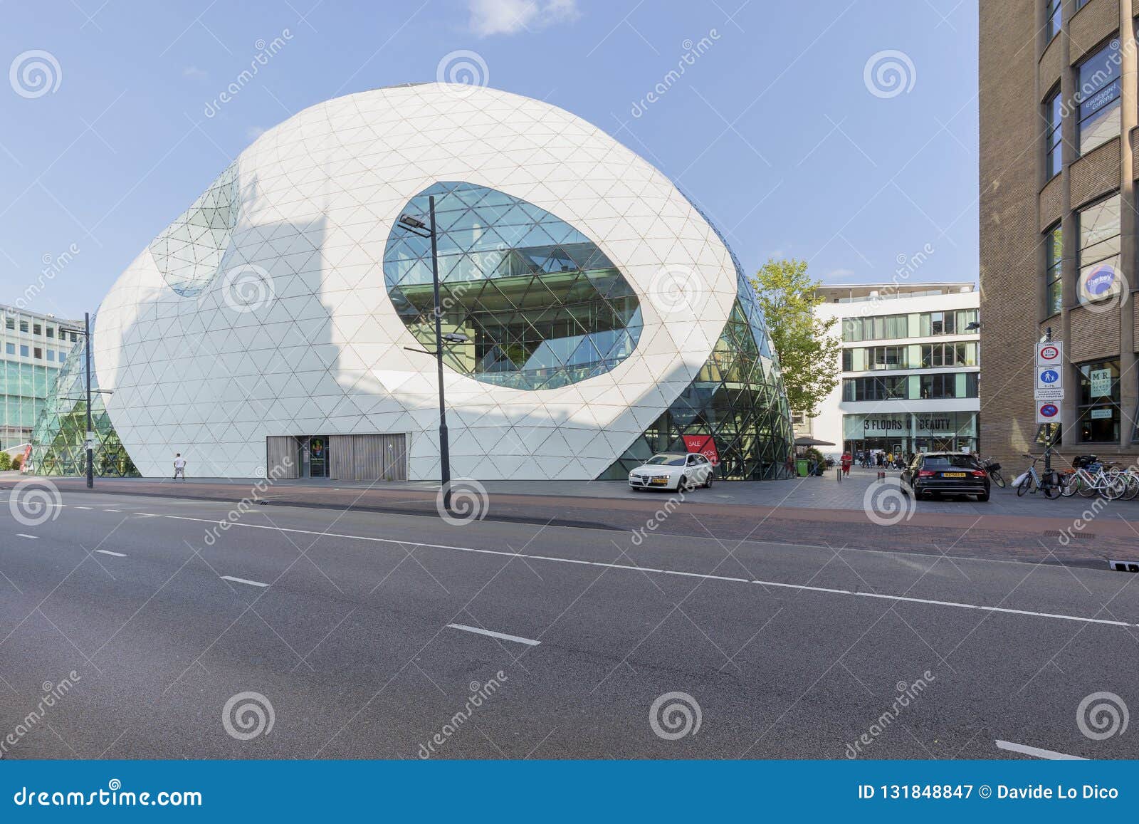 Modern Building in Eindhoven, Netherlands Editorial Photography - Image ...