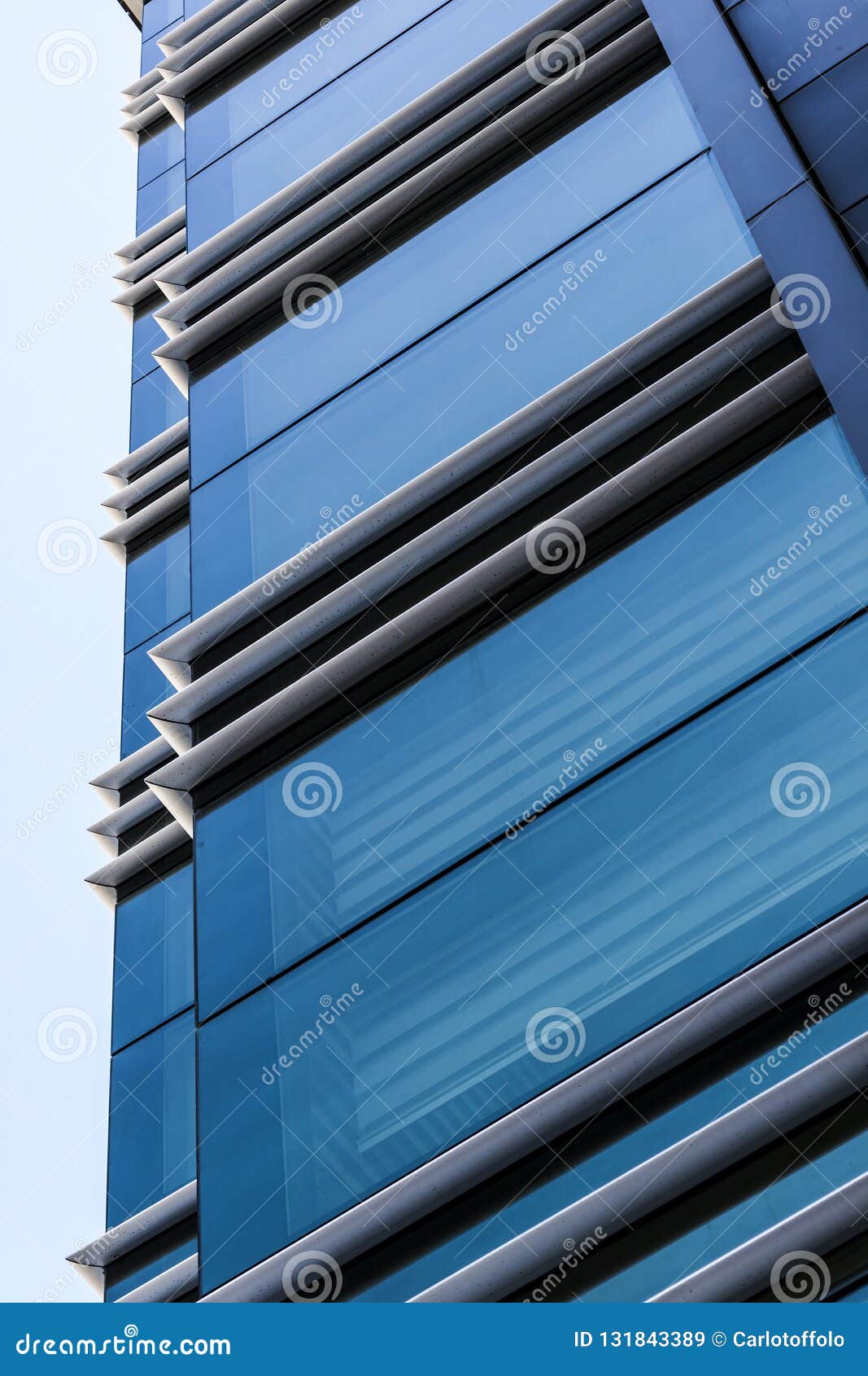Straight Lines of the Architecture of a Modern Building - Photography ...