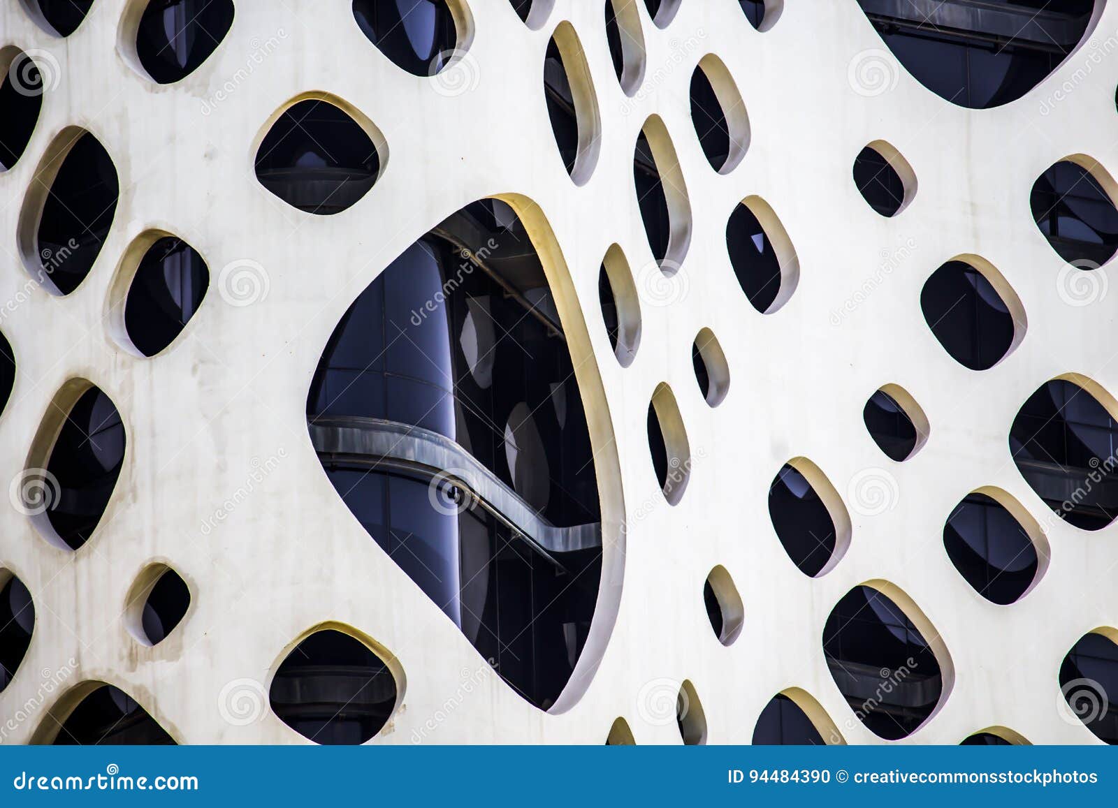 Modern Building Facade With Holes Picture. Image: 94484390