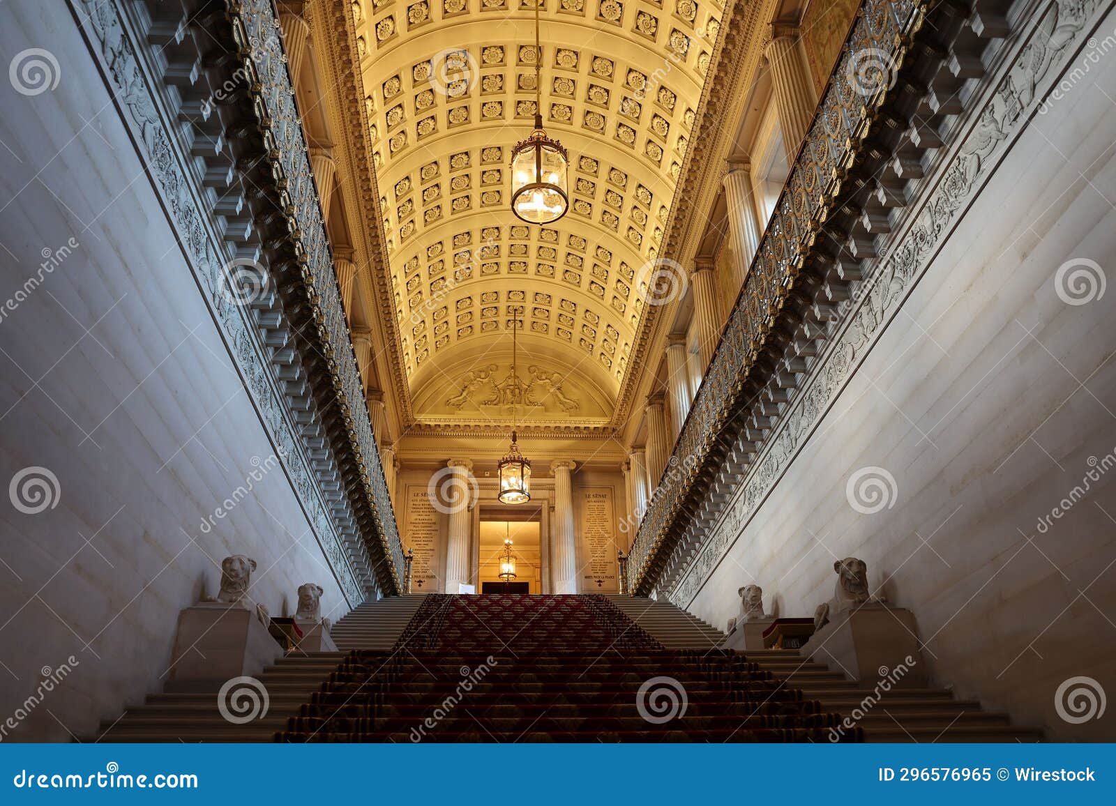 A Modern Building Featuring Numerous Windows and Classic Architectural ...