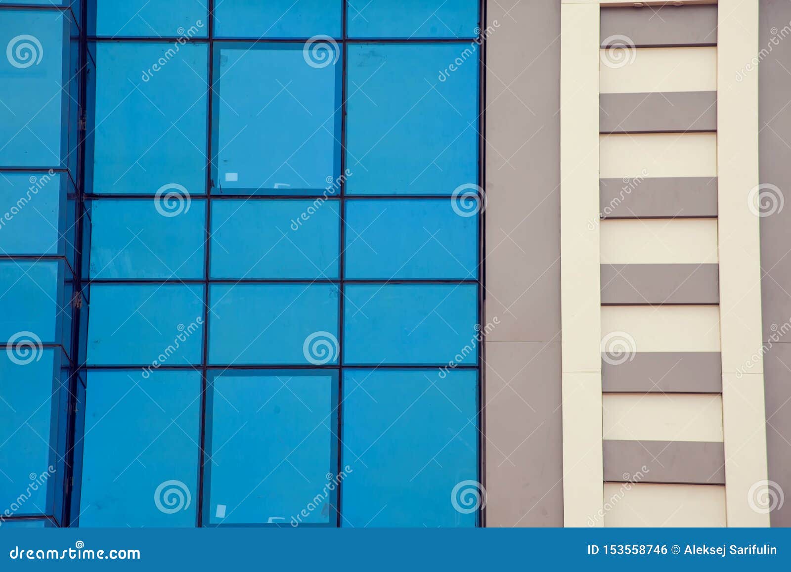 A Modern Building with Glass Window Background Stock Photo - Image of ...