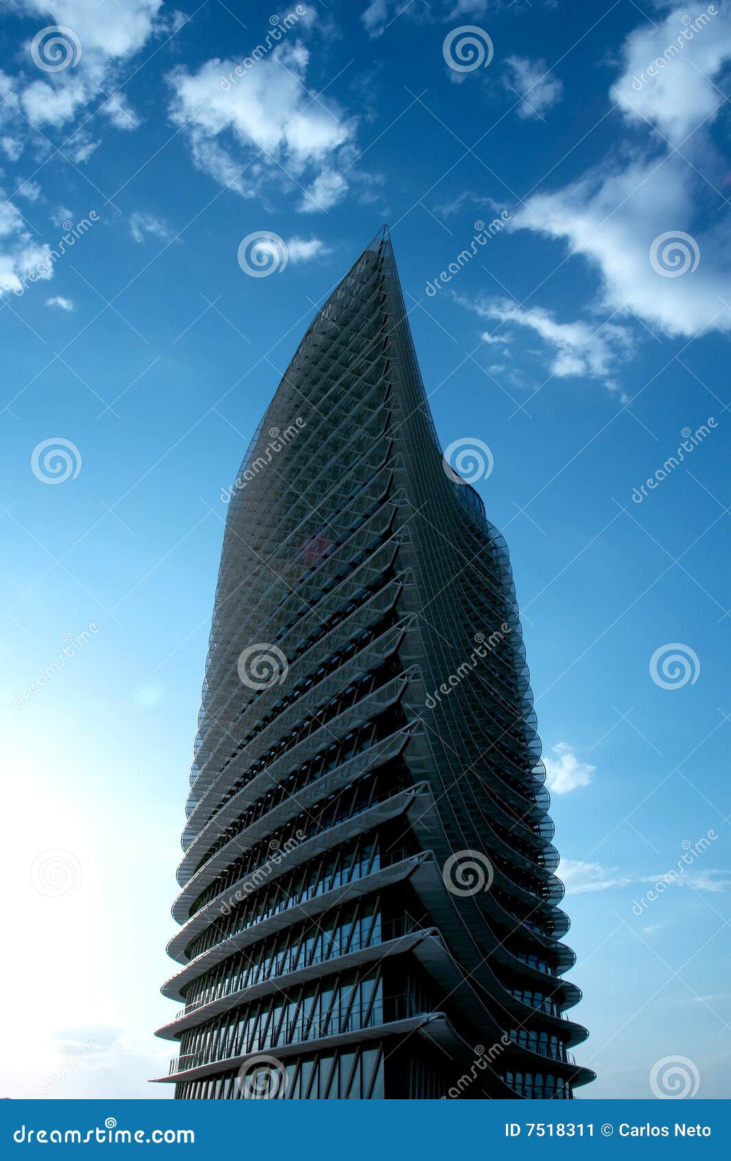 Modern Building Graphic Detail Stock Image - Image of modern, shape ...