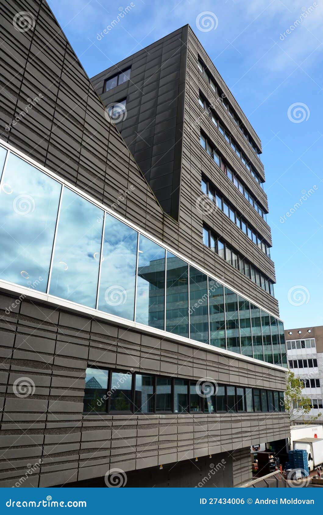 Modern building in Holland editorial photo. Image of innovative - 27434006