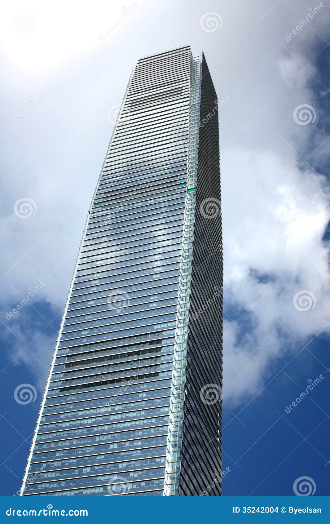 Modern Building in Hong Kong Stock Photo - Image of glass, asia: 35242004